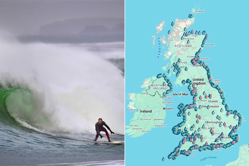 How safe is your area to swim? See UK sewage hotspot maps as Brits look ...