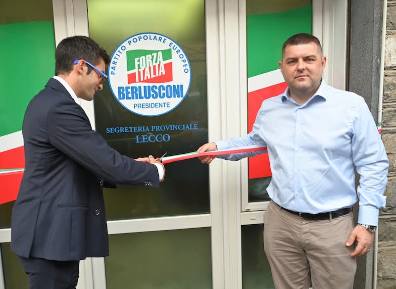 Forza Italia inaugura la nuova sede provinciale a Lecco