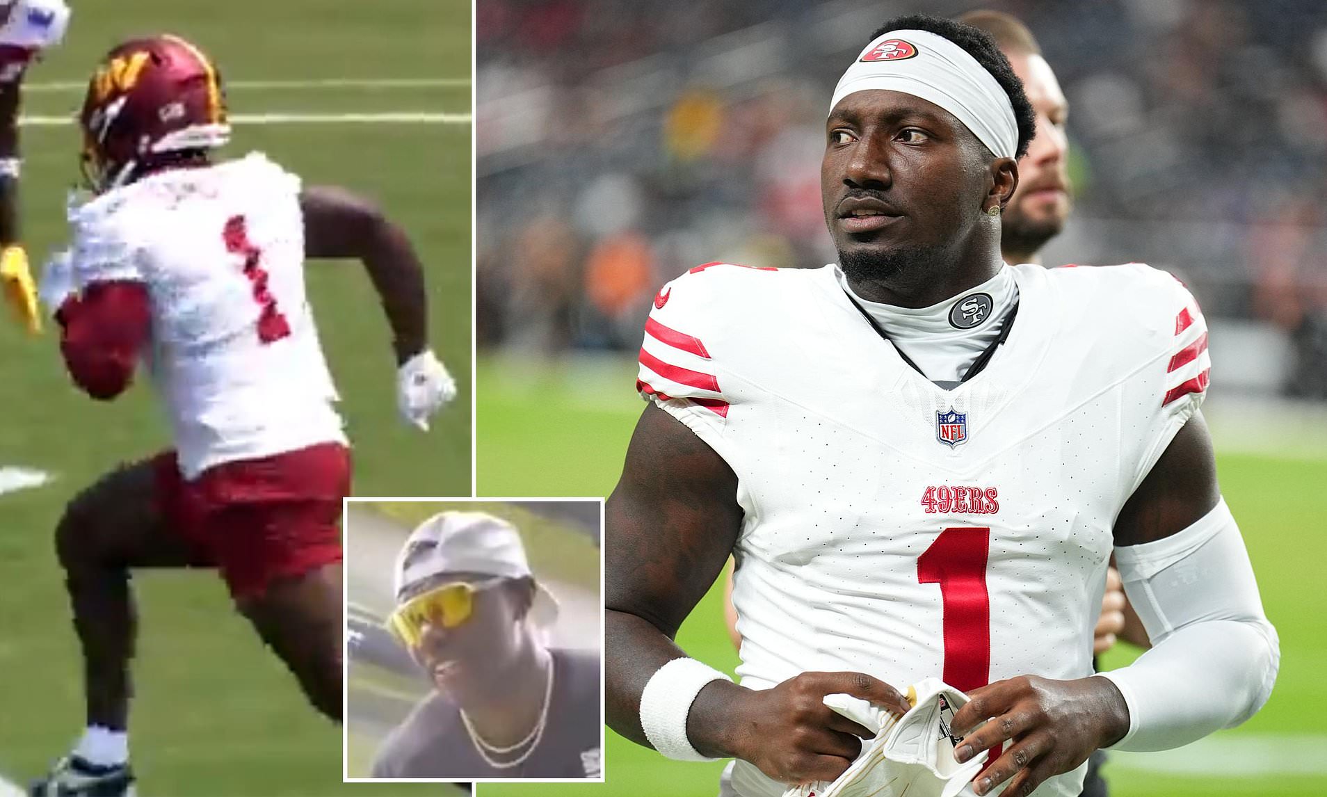 NFL legend brands Commanders star Deebo Samuel 'fat' after offseason ...