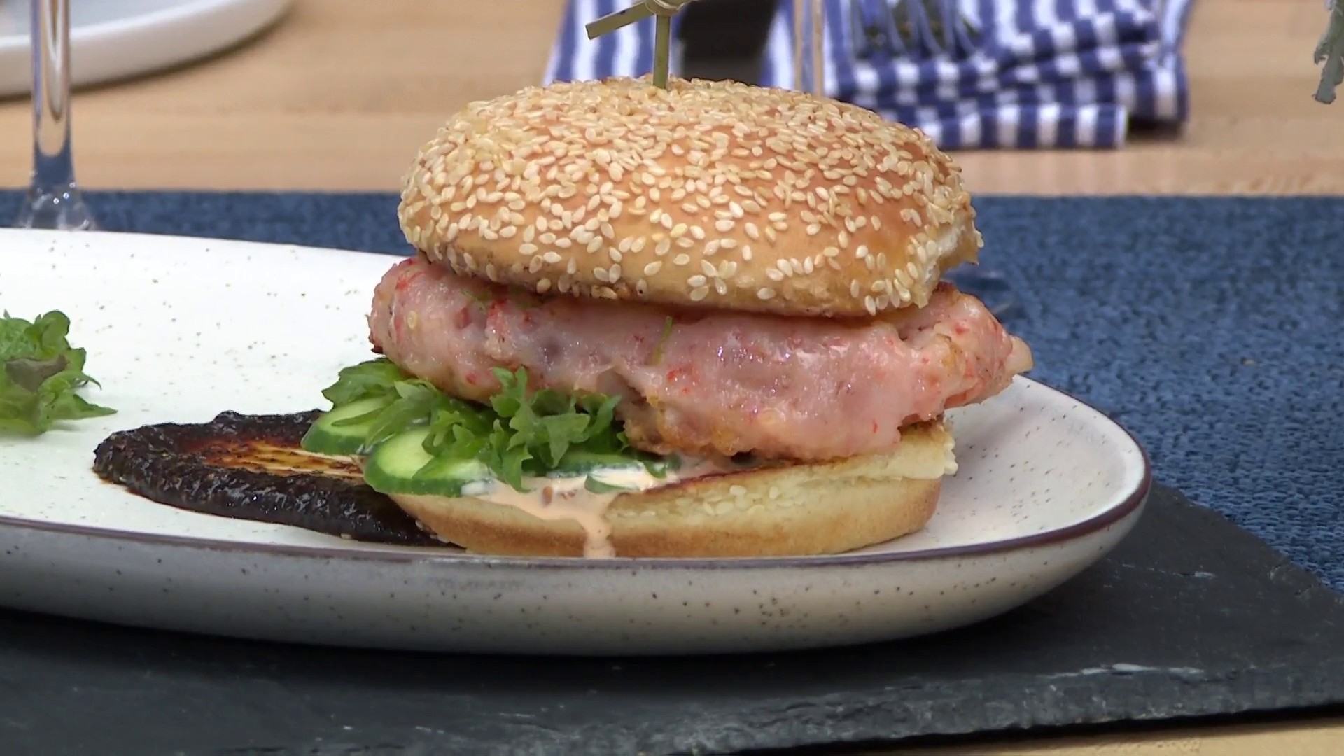 Shrimp Burger With Spicy Mayo: Get Jean-Georges’ Recipe!