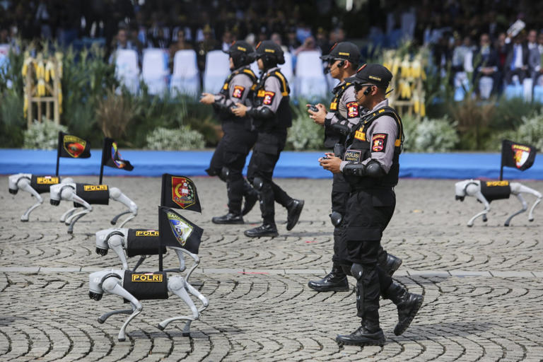 Indonesia unveils robot police force