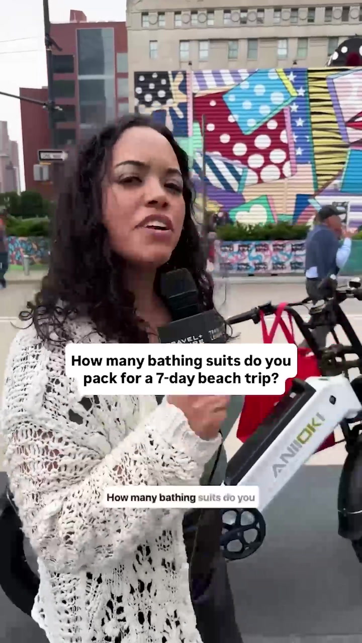 How Many Bathing Suits Do You Pack for a Beach Trip?