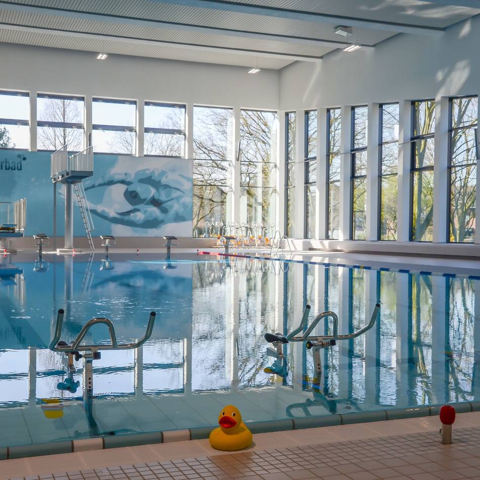 Ferienöffnung im städtischen Hallenbad