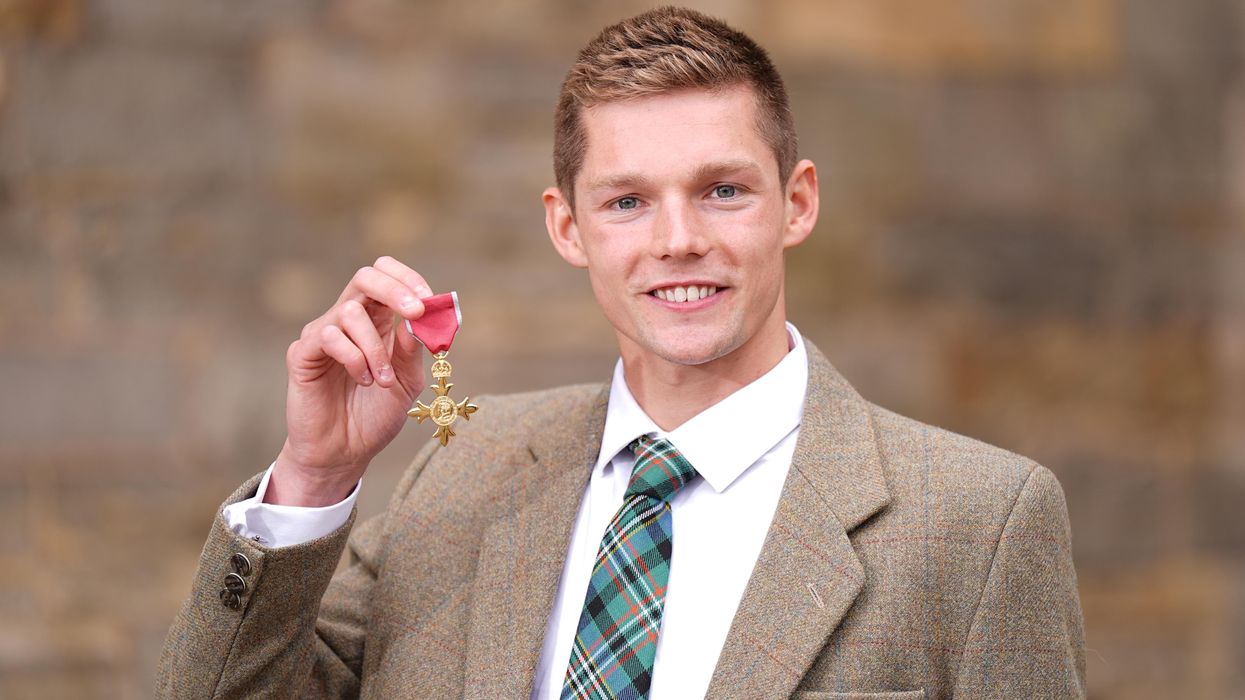 Scotland’s most decorated Olympian describes ‘special’ OBE moment