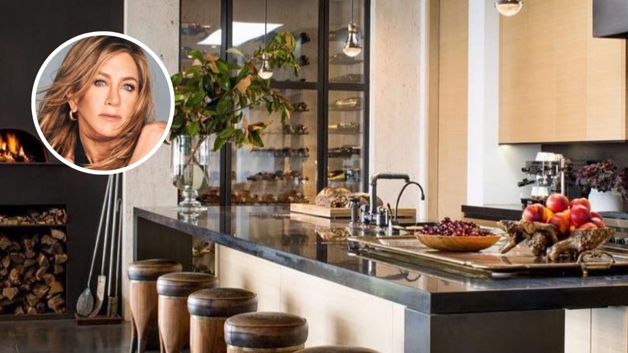 De keuken van Jennifer Aniston: rustiek en luxueus, en dé trend die de ...