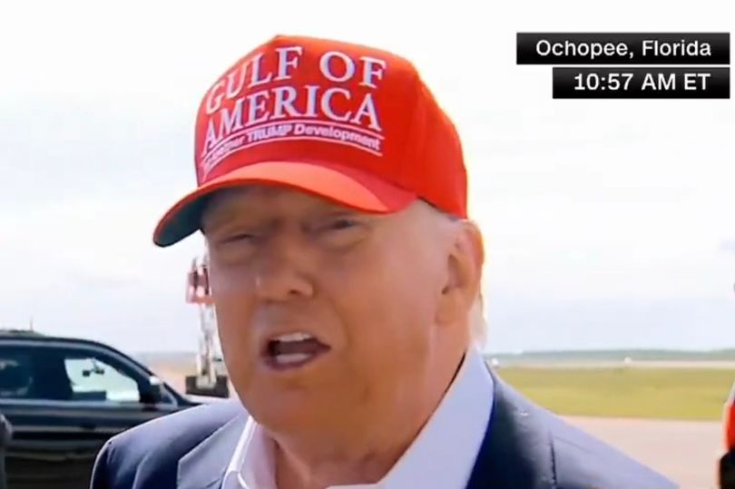 Grinning Trump reveals sinister financial reason he's 'using alligators ...