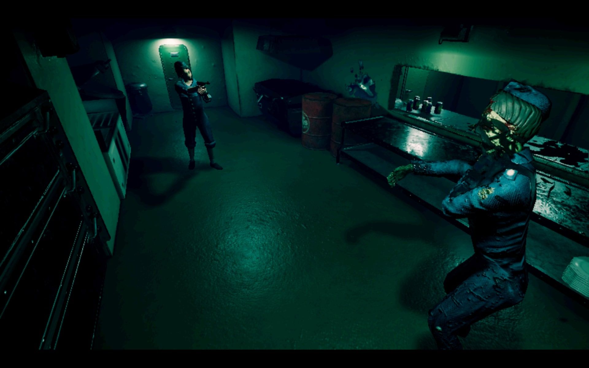 I got a nicotine rush and set zombies on fire in this PS1-style ...