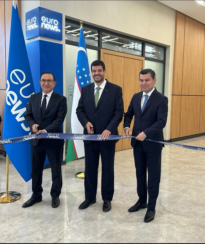 Euronews office opens in Tashkent: A new chapter for media landscape of ...