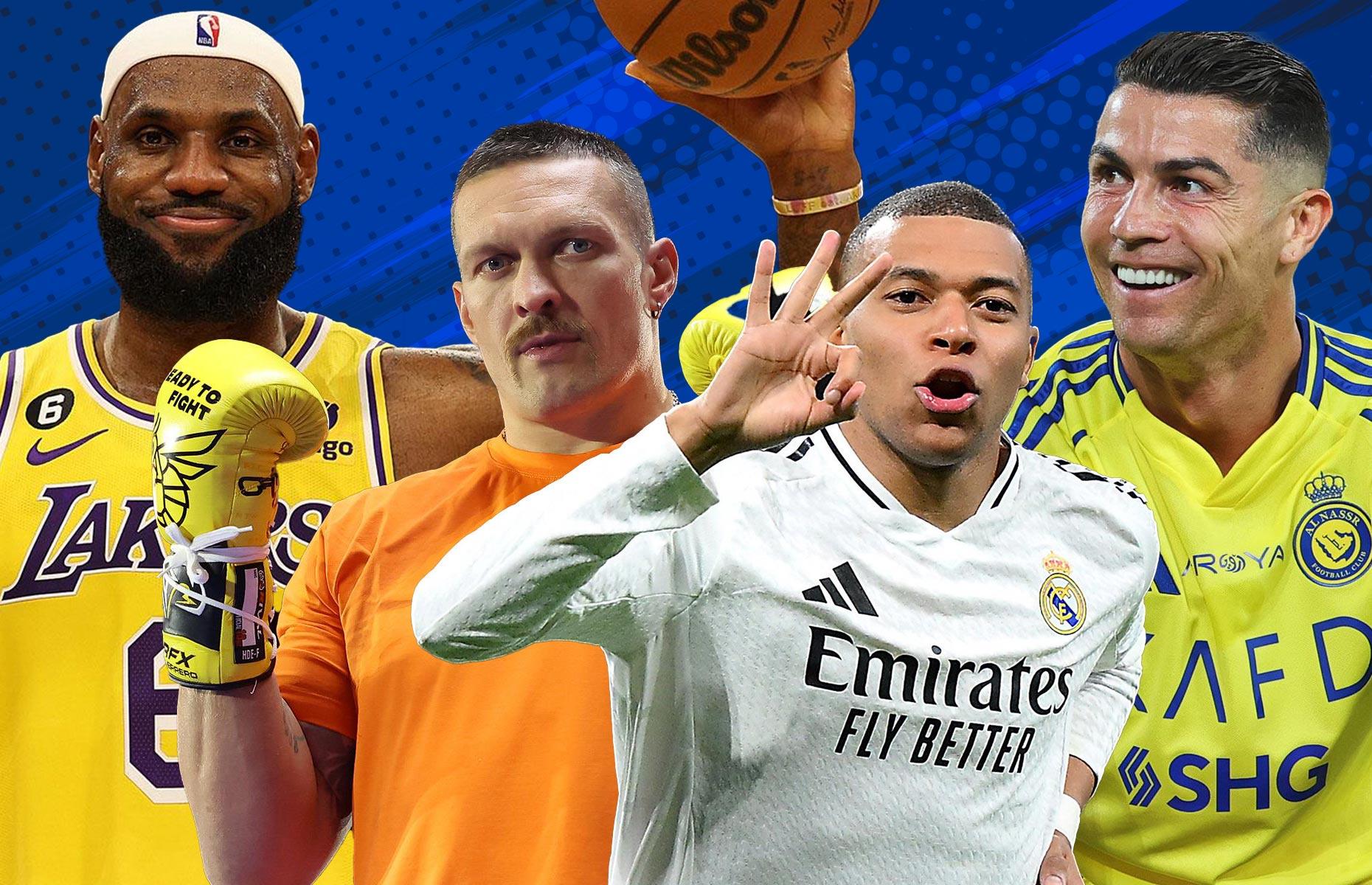 Estos son los 20 deportistas mejor pagados del mundo: ¿Adivinas el número uno?