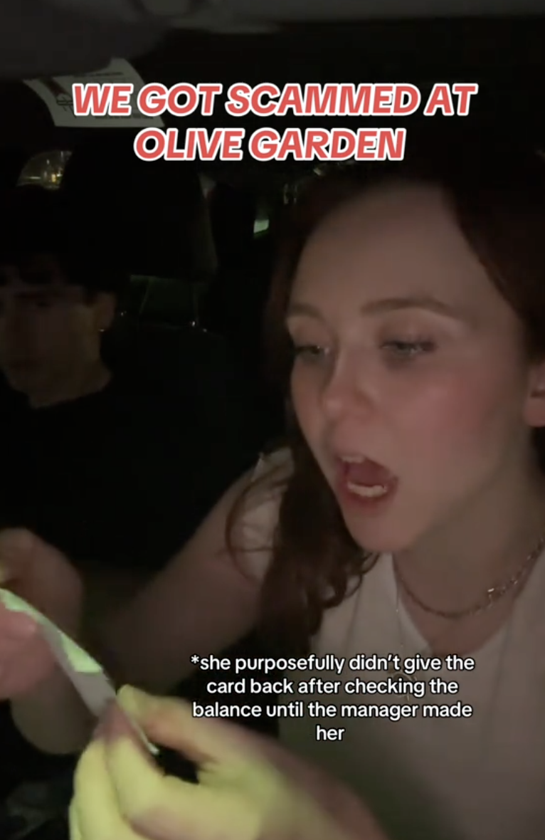 Olive Garden Customer Warned Viewers About The Scam She Experienced At ...
