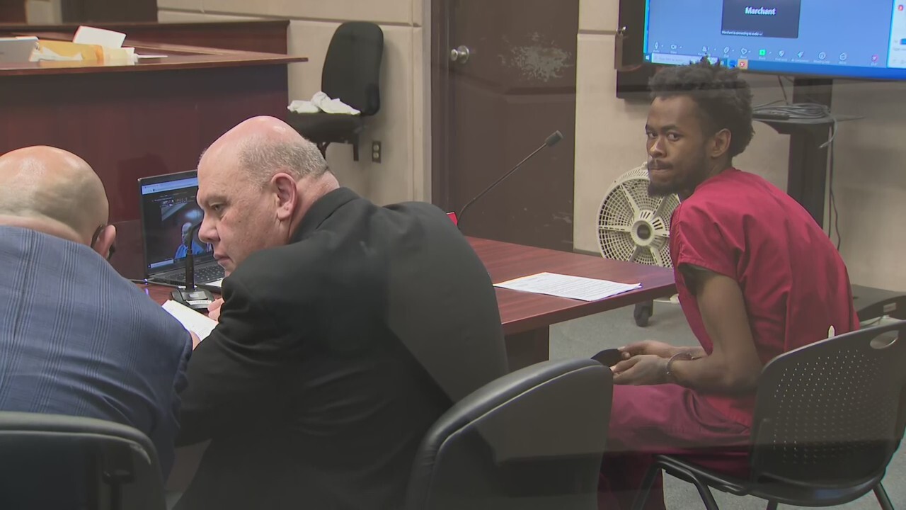 Tremaine Jones goes through Milwaukee County intake court