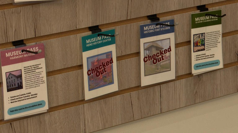 Ohio library offering free museum passes that can be checked out with card