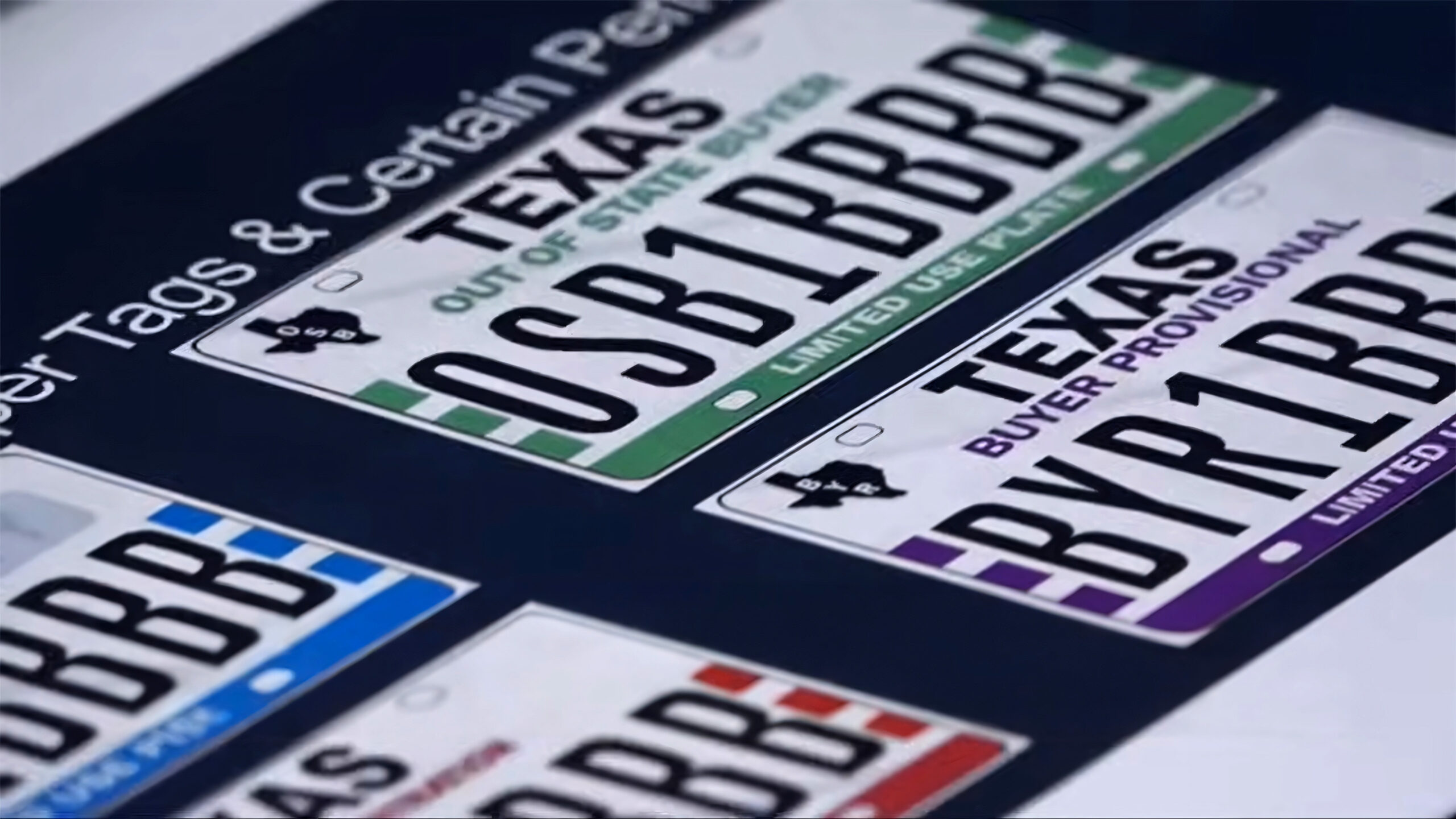 Texas Is Finally Getting Rid Of Paper License Plates