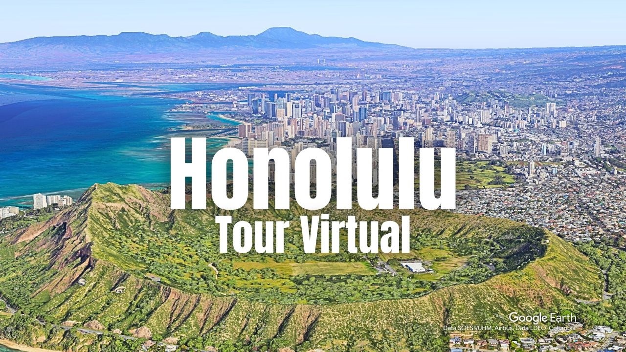 City of Honolulu, Capital of Hawaii 🇺🇸 | 3D Tour Through the Charms of ...