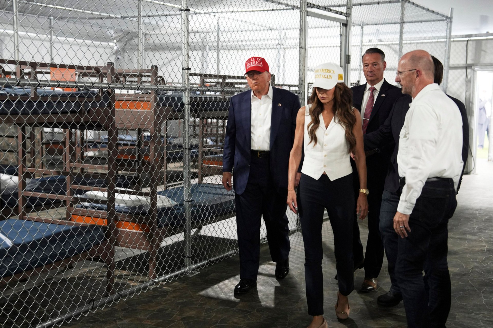 Inside 'Alligator Alcatraz', Trump's migrant facility