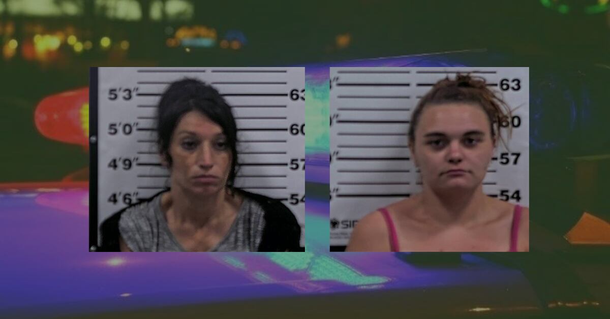 Two women arrested for meth following traffic stop