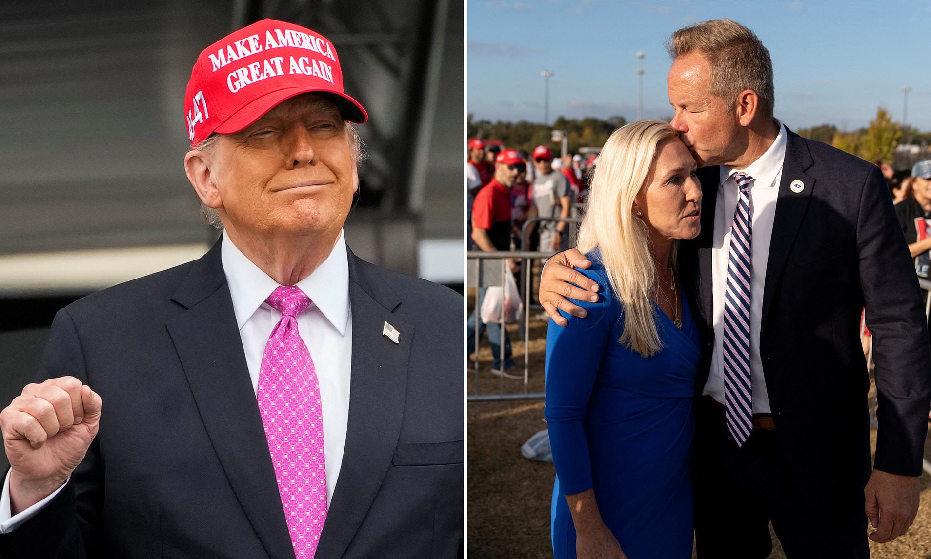 Trump pokes fun at Marjorie Taylor Greene's boyfriend saying the MAGA ...