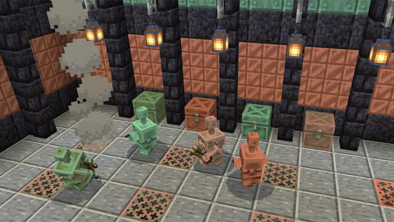 Minecraft Copper Update Adds Copper Golem, Tools, and Armor