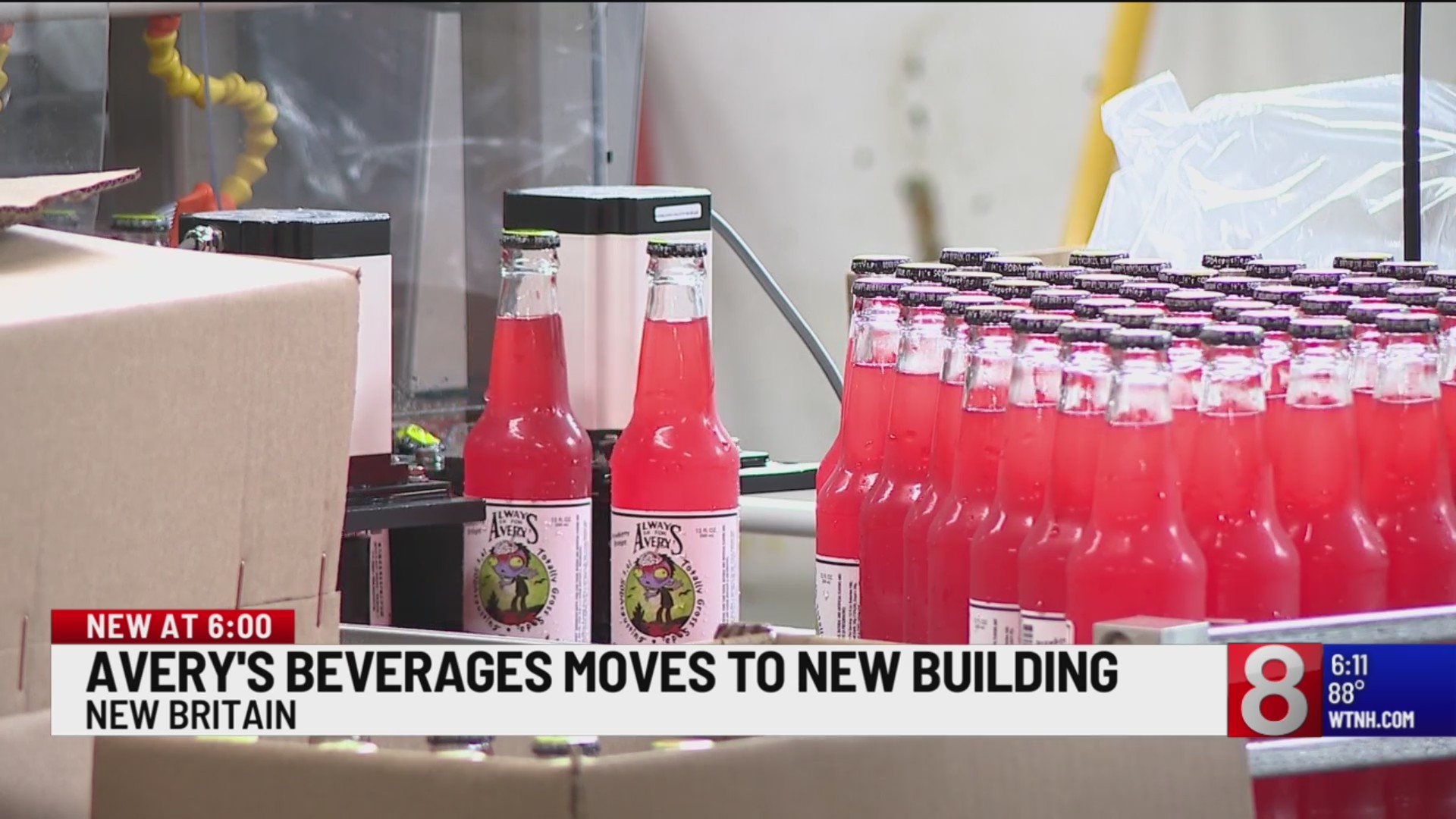 Avery's Beverages moving to new location in New Britain, looking to grow