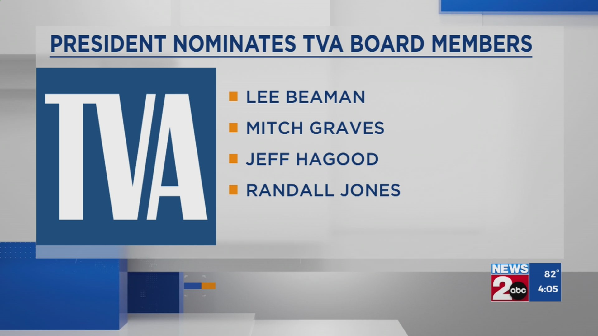President Trump nominates TVA board members
