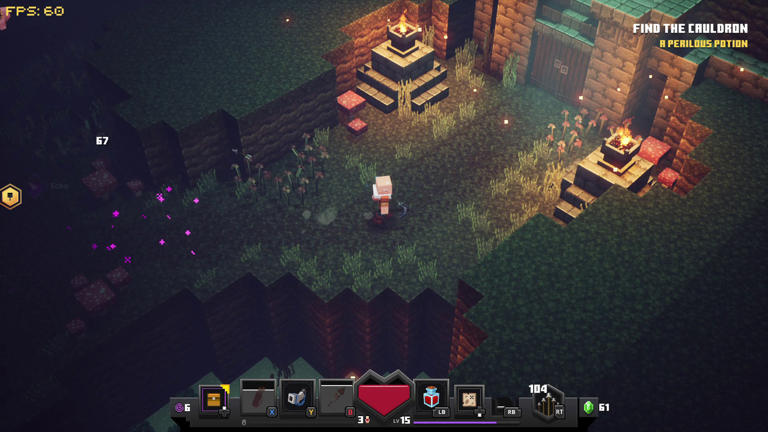 My son's been bugging me to play Minecraft for six years and this one ...