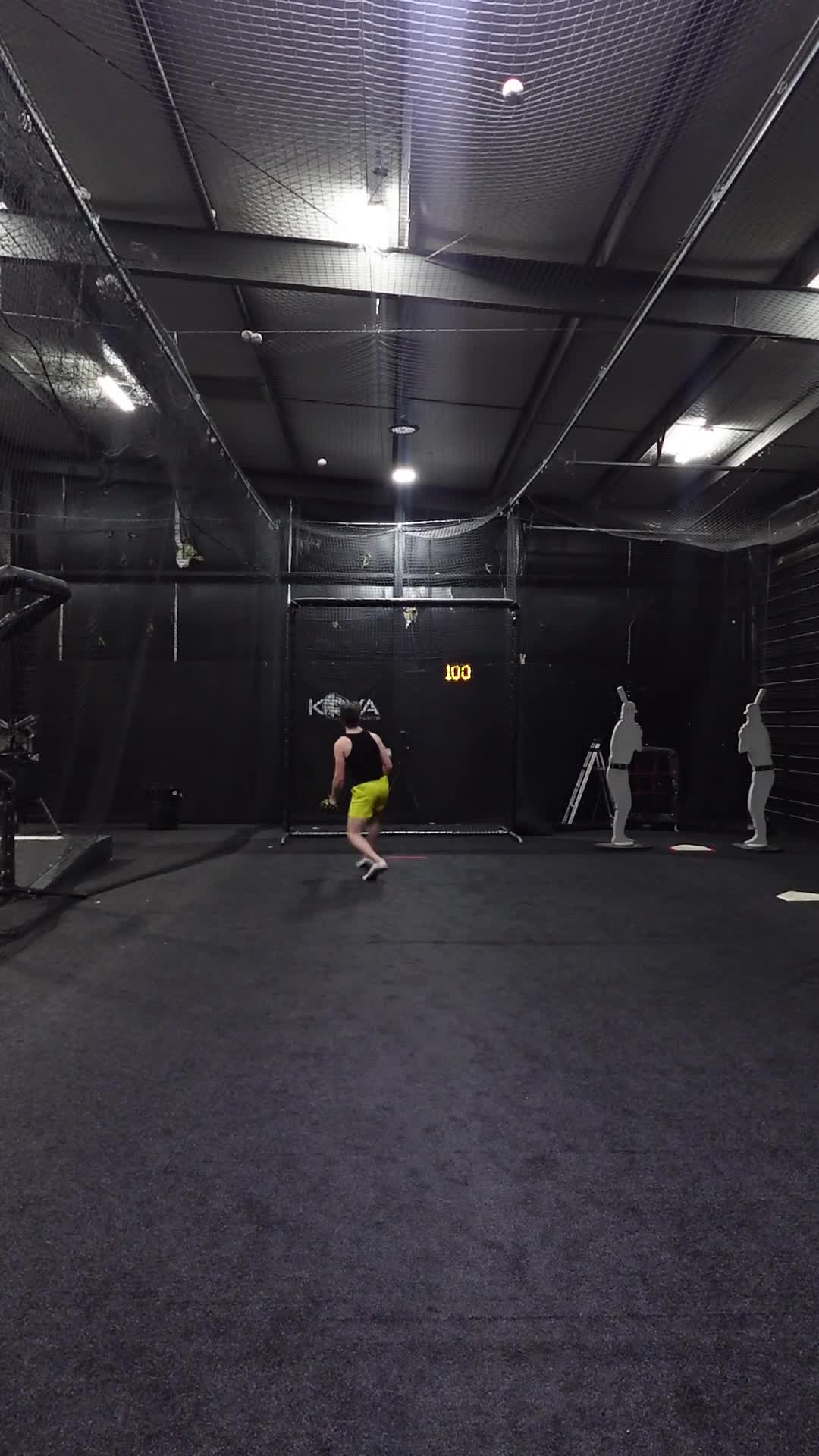 Pitcher learns to increase his pitching speed!