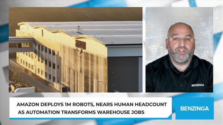 Amazon Deploys 1M Robots, Nears Human Headcount As Automation ...