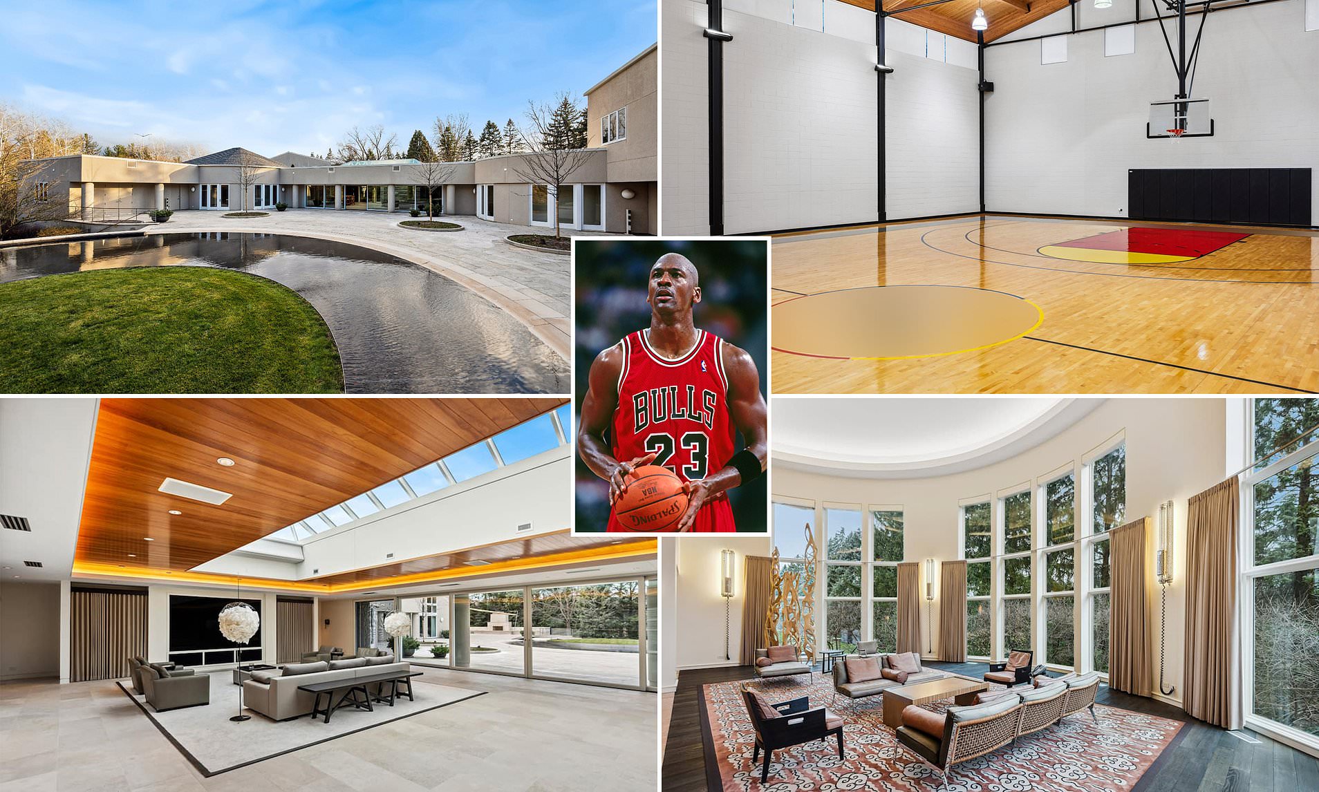 Michael Jordan's former Chicago mansion is listed on Airbnb