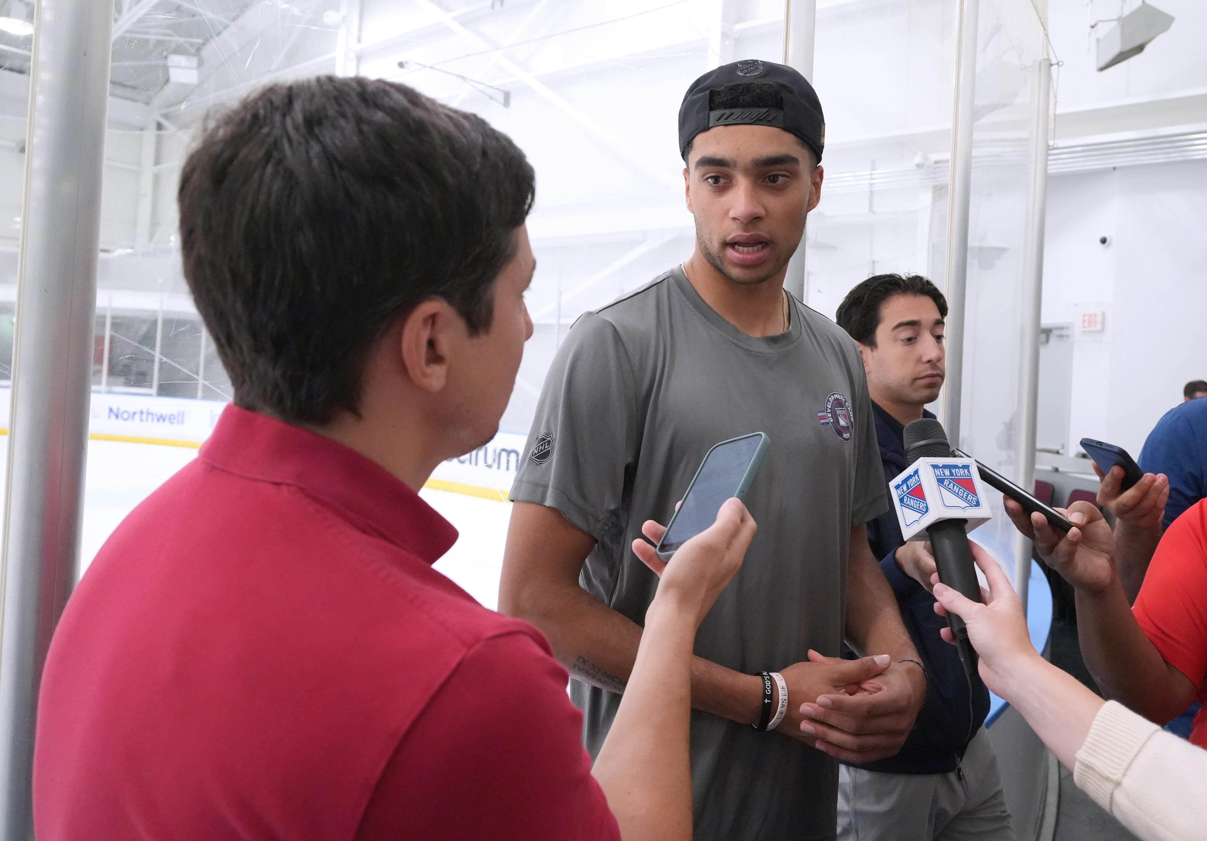 NY Rangers development camp observations: Young forwards knocking on ...