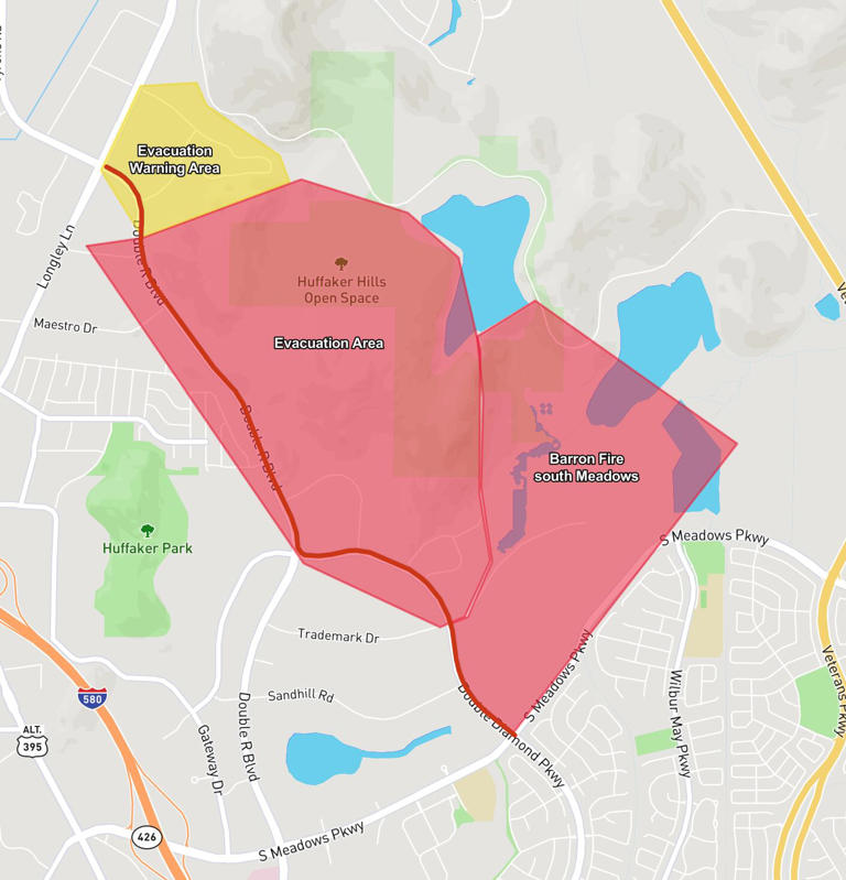 Barron Fire 75% contained, mapped at 290 acres