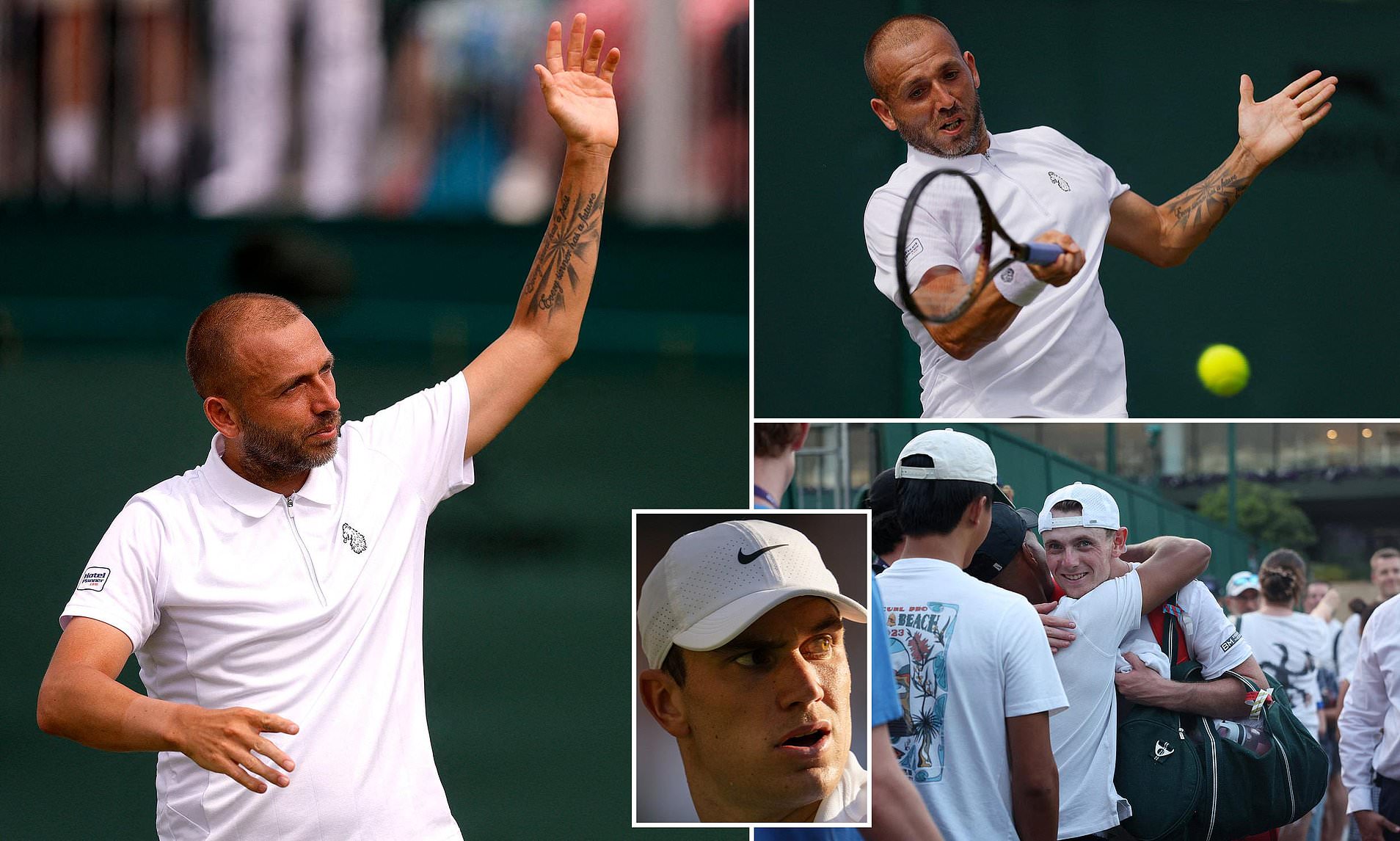 Dan Evans, Jack Pinnington Jones and Jack Draper win on Tuesday as ...