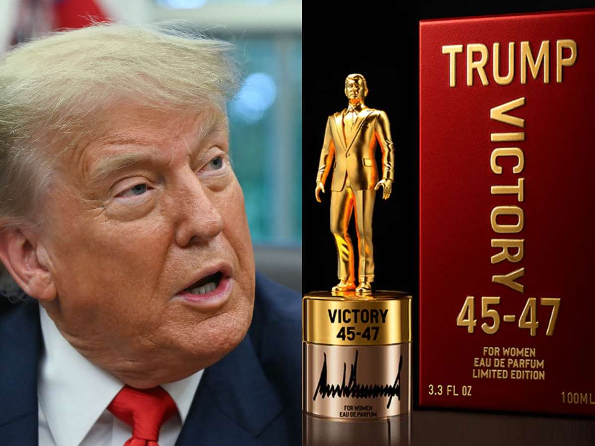 Con aroma a triunfo: Trump lanza línea de fragancias Victory 45-47 ...