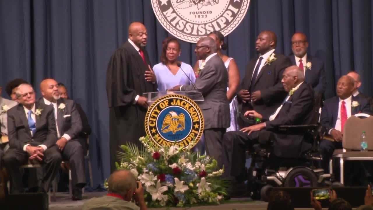 John Horhn sworn in as Jackson mayor