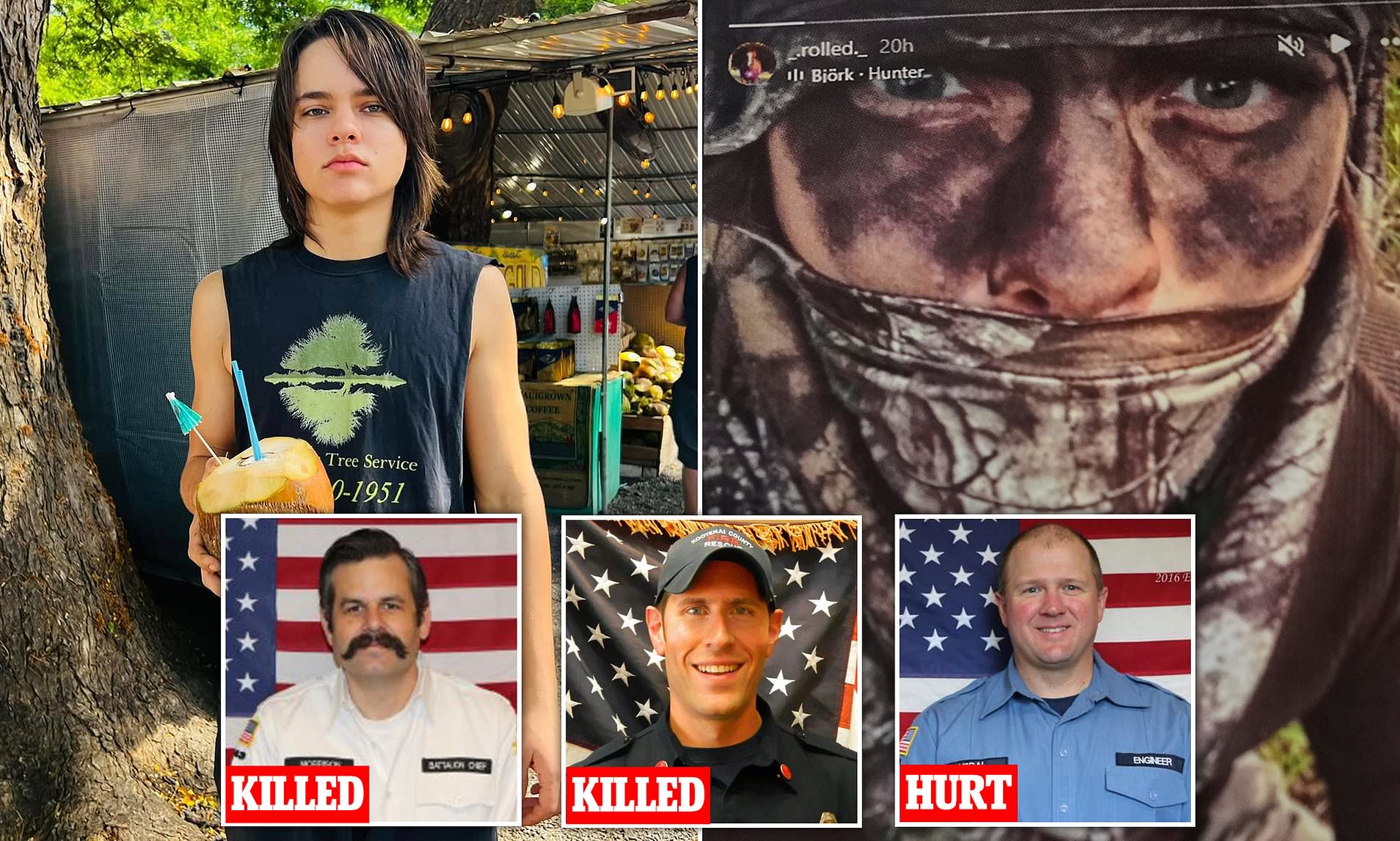 Idaho shooter's idyllic suburban day-job disguise that hid his ...