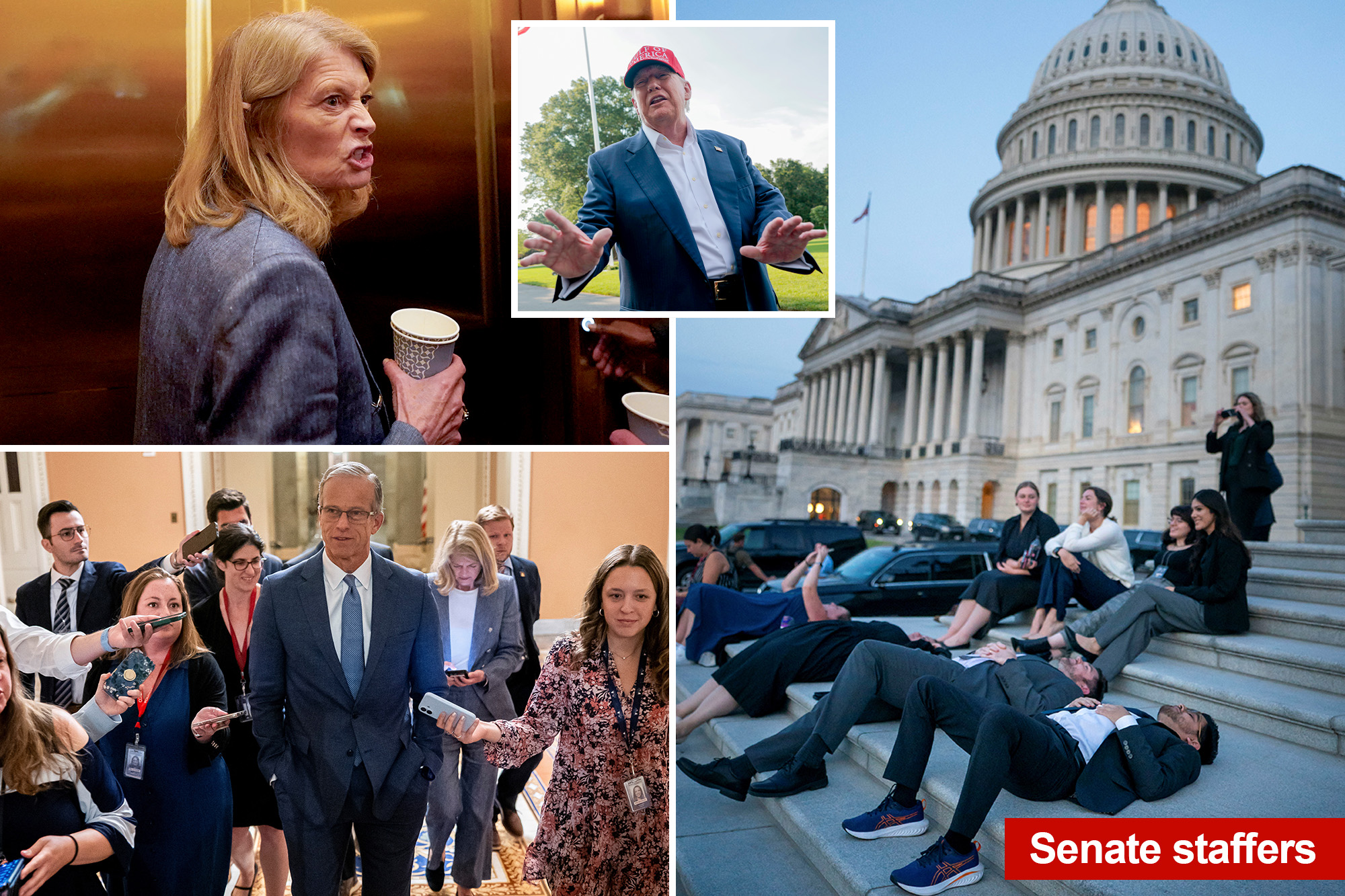 Senate smashed amendment record during struggle to pass Trump’s ‘big ...