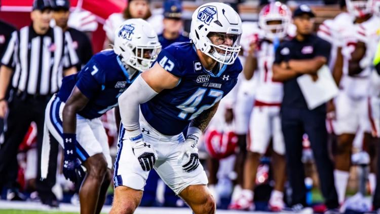 ODU's Jason Henderson named Walter Camp Preseason All-American