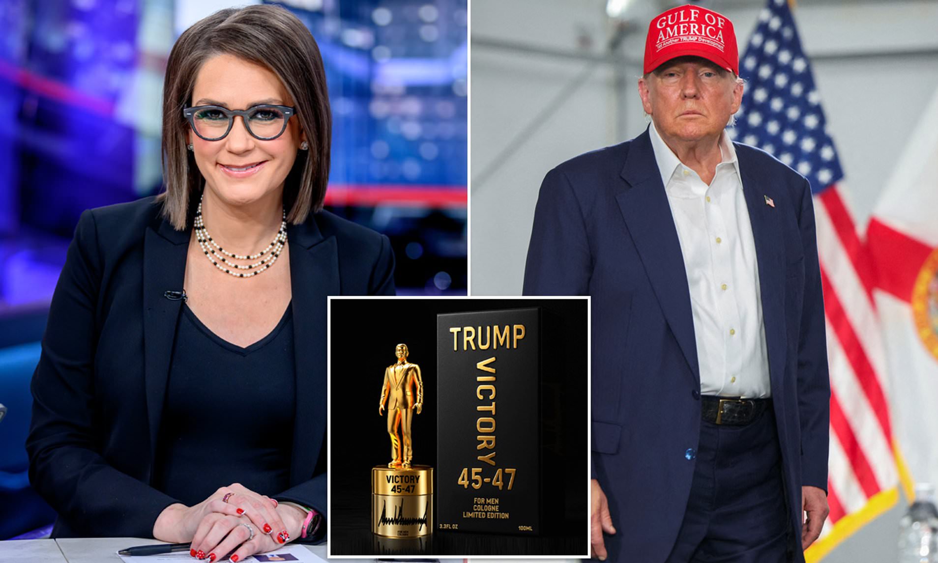 Fox News host bewildered by Trump's new perfume launch