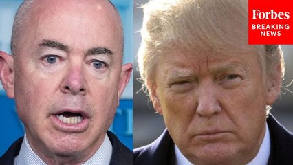 Trump Says Mayorkas Might Be Arrested And Charged For Work During Biden ...