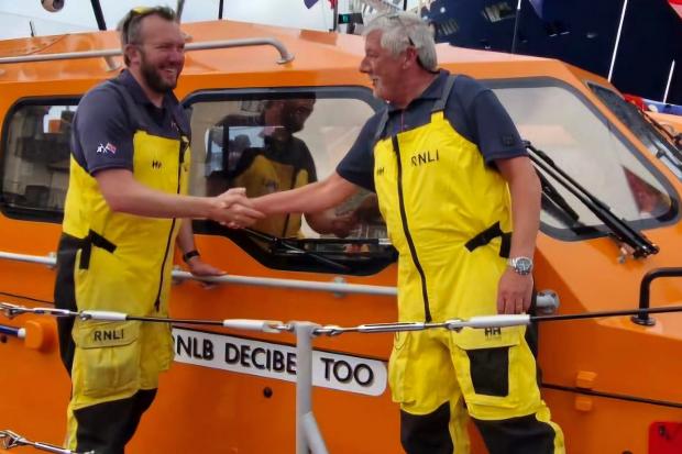 New coxswain to take command of Falmouth's newly arrived lifeboat