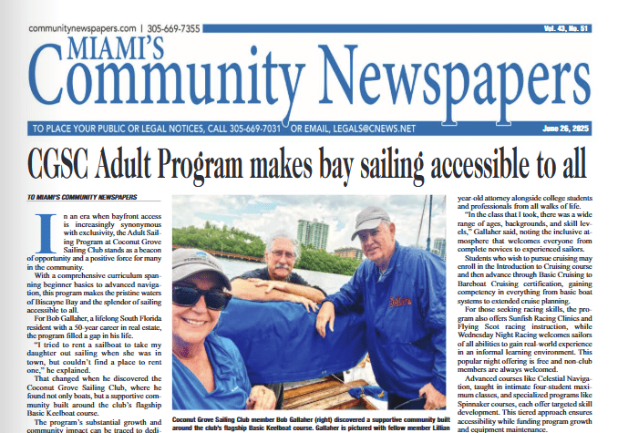Legal Notices Published by Community Newspapers in Broward and Miami-Dade