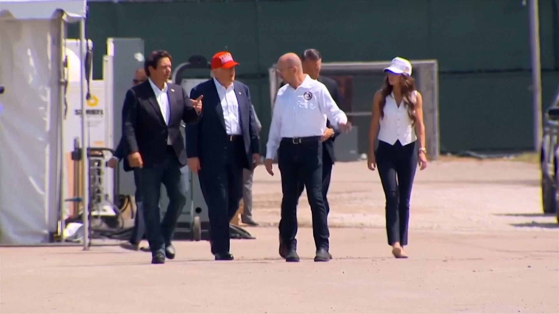 President Trump tours 'Alligator Alcatraz' says more states should ...