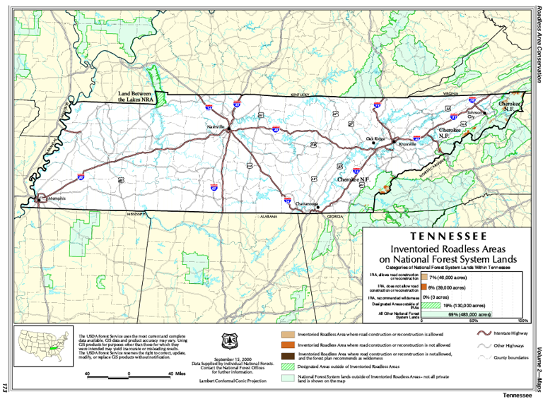 These Tennessee forests would be open for road construction, logging ...