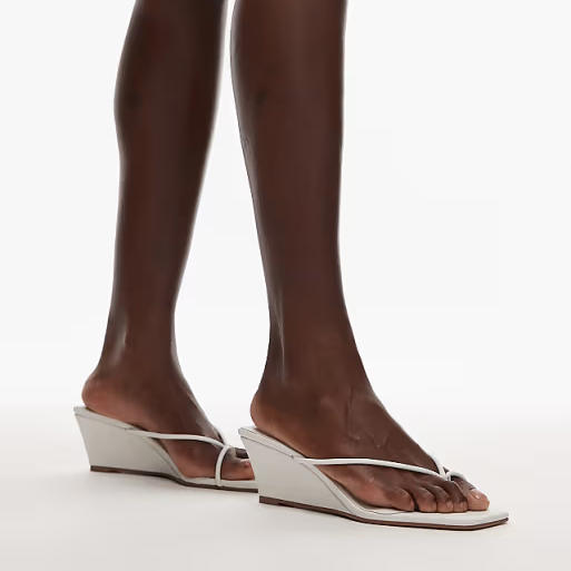 Rochelle Humes's wedge flip-flop hybrid at Wimbledon has got to be the shoe of the summer