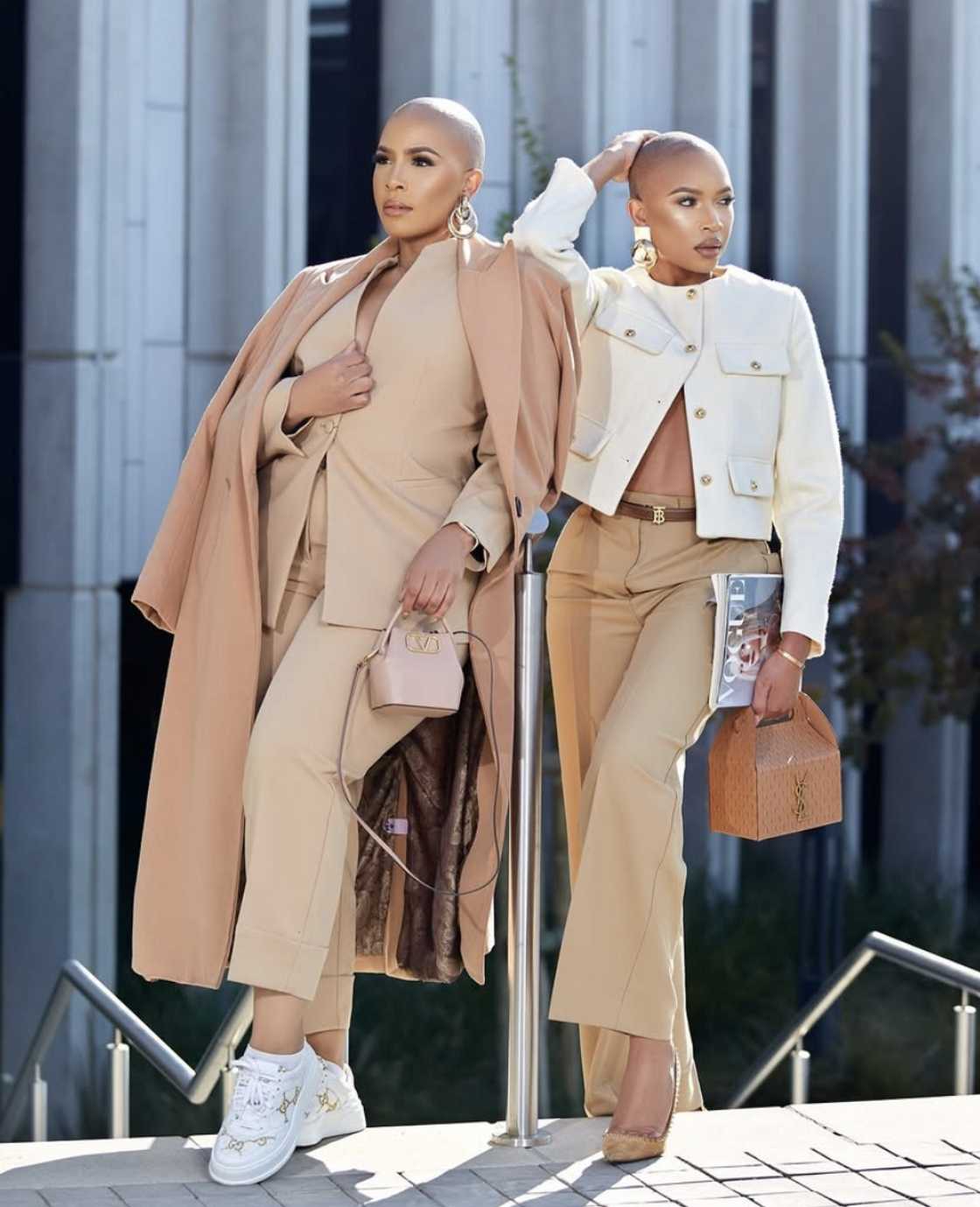 Here's what Blue and Brown Mbombo got up to in Cannes