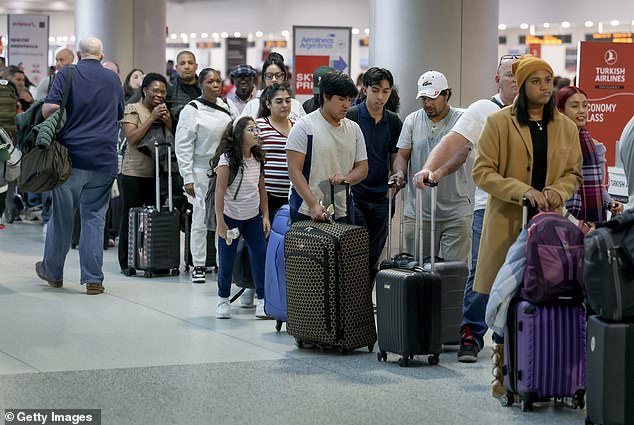 MORE travel chaos as multiple major airports across eastern US ground ...