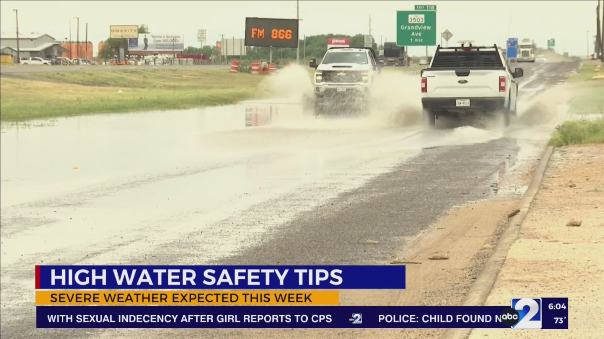 High Water Safety Tips