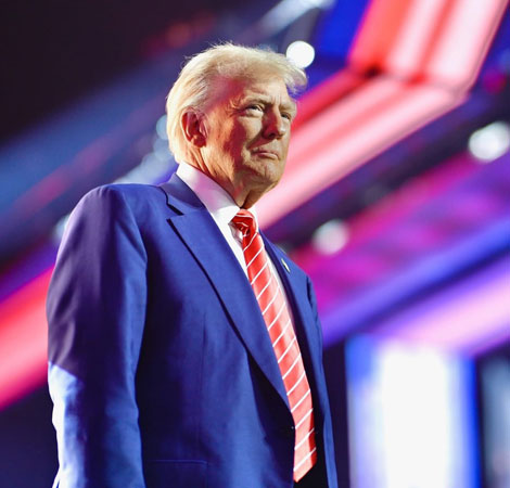 Donald Trump unveils Victory 45-47 perfume line