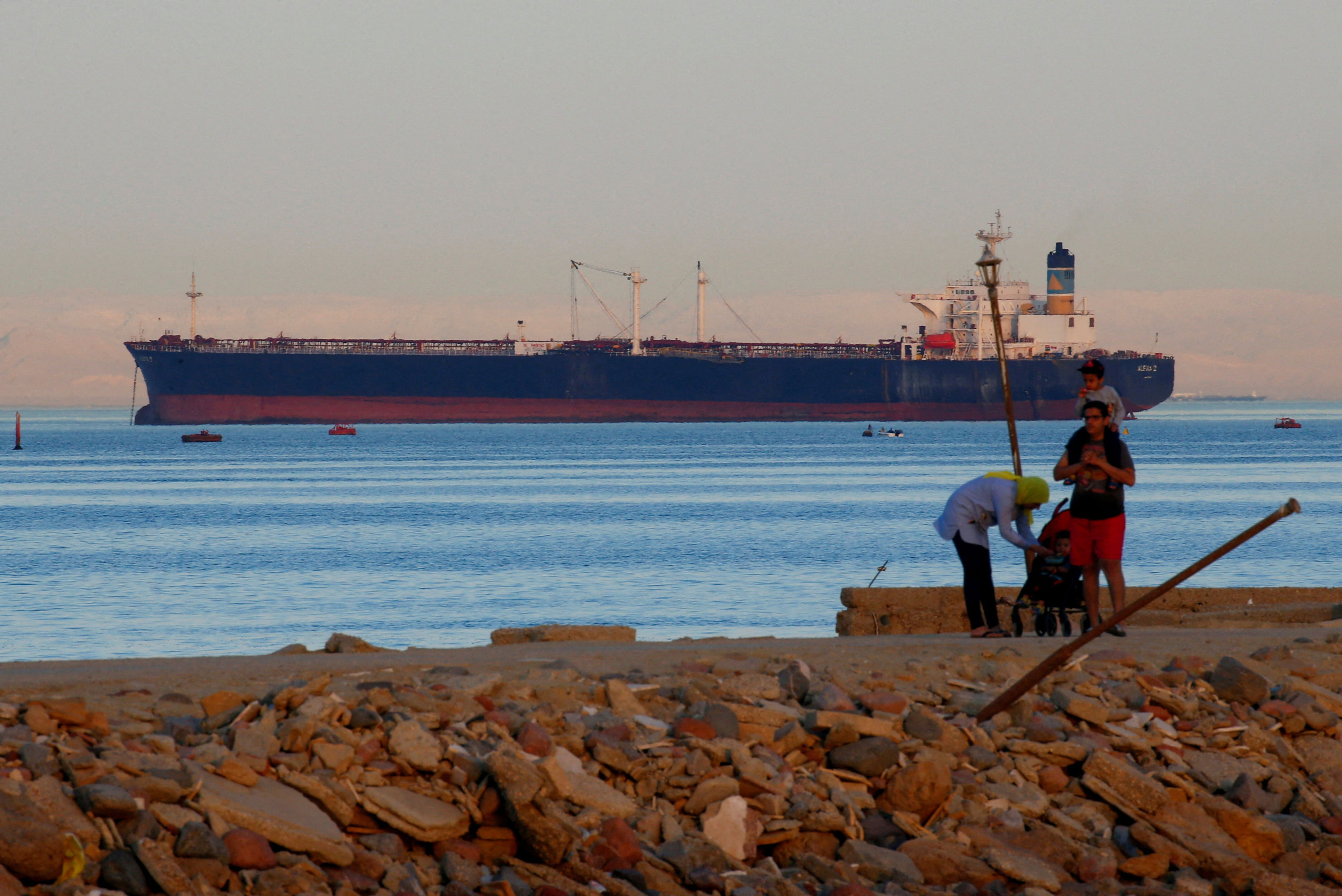 Suez Canal shipping traffic 'not affected' as drillship capsizes in Red Sea