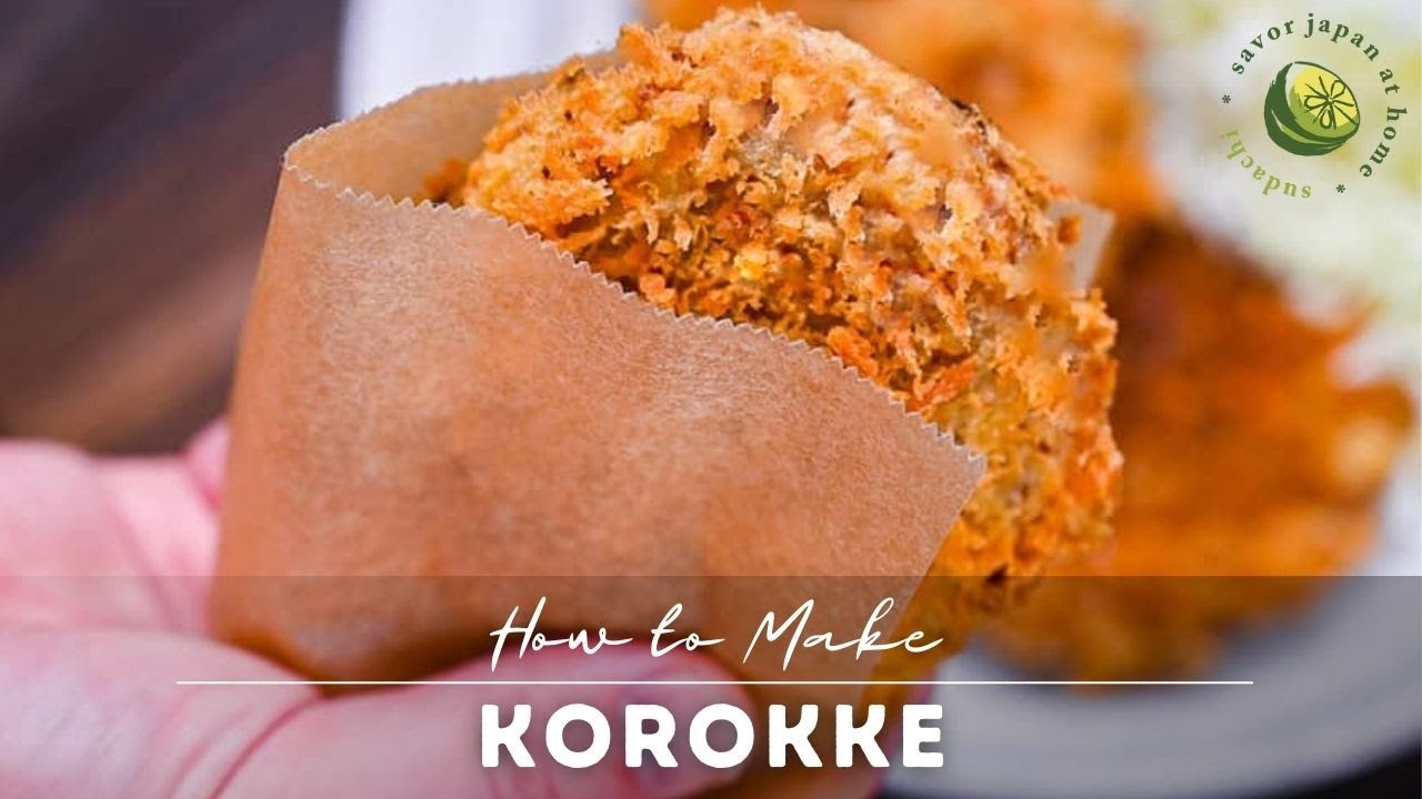 How to Make Japanese Korokke at Home 🥔 (Golden Crispy Meat & Potato ...