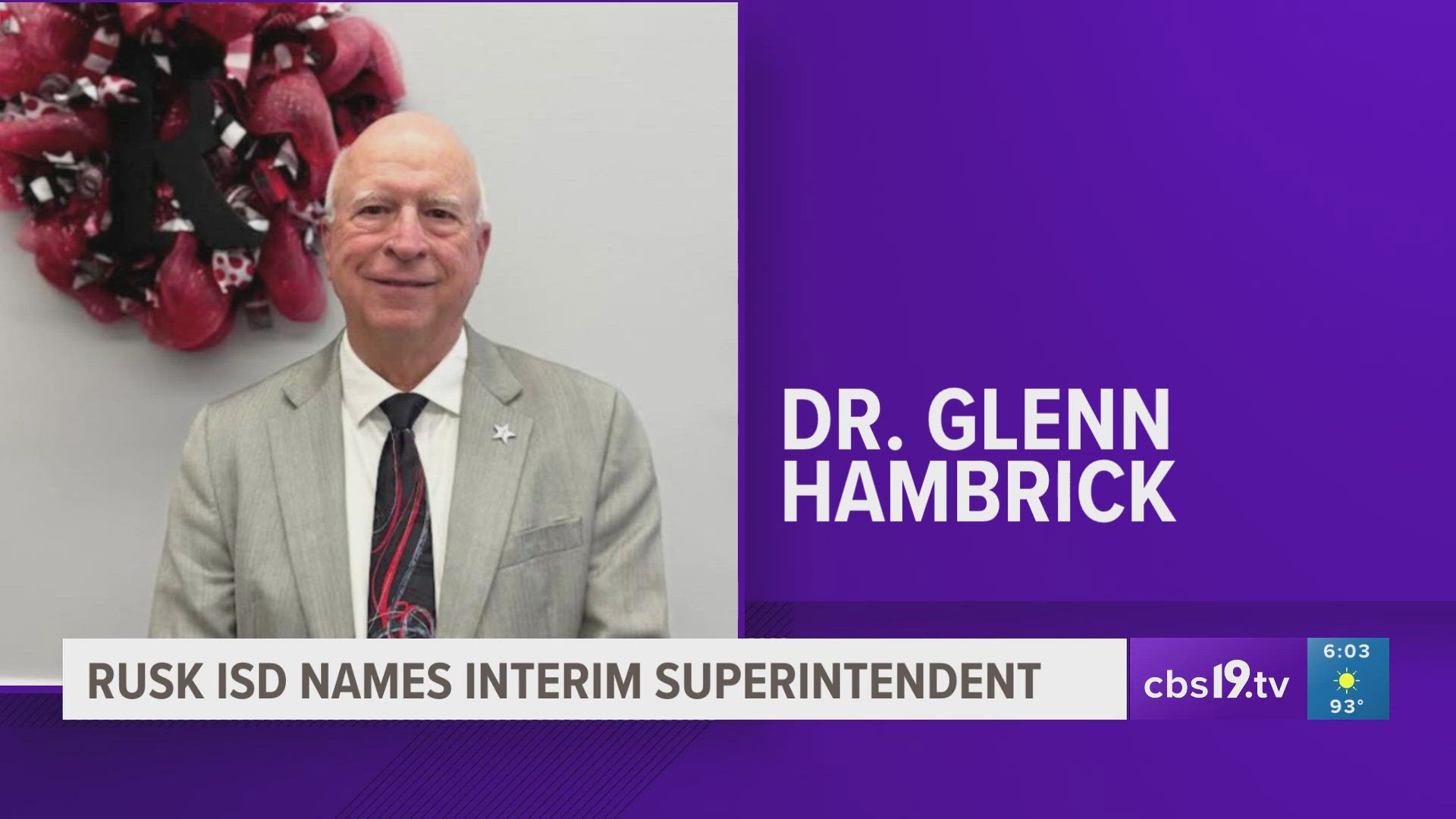 Rusk ISD names interim superintendent
